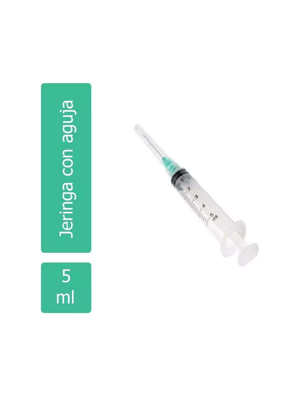 Jeringa con Agua 3mL 23gX25mm Precio Con 1 Pieza En México y DF