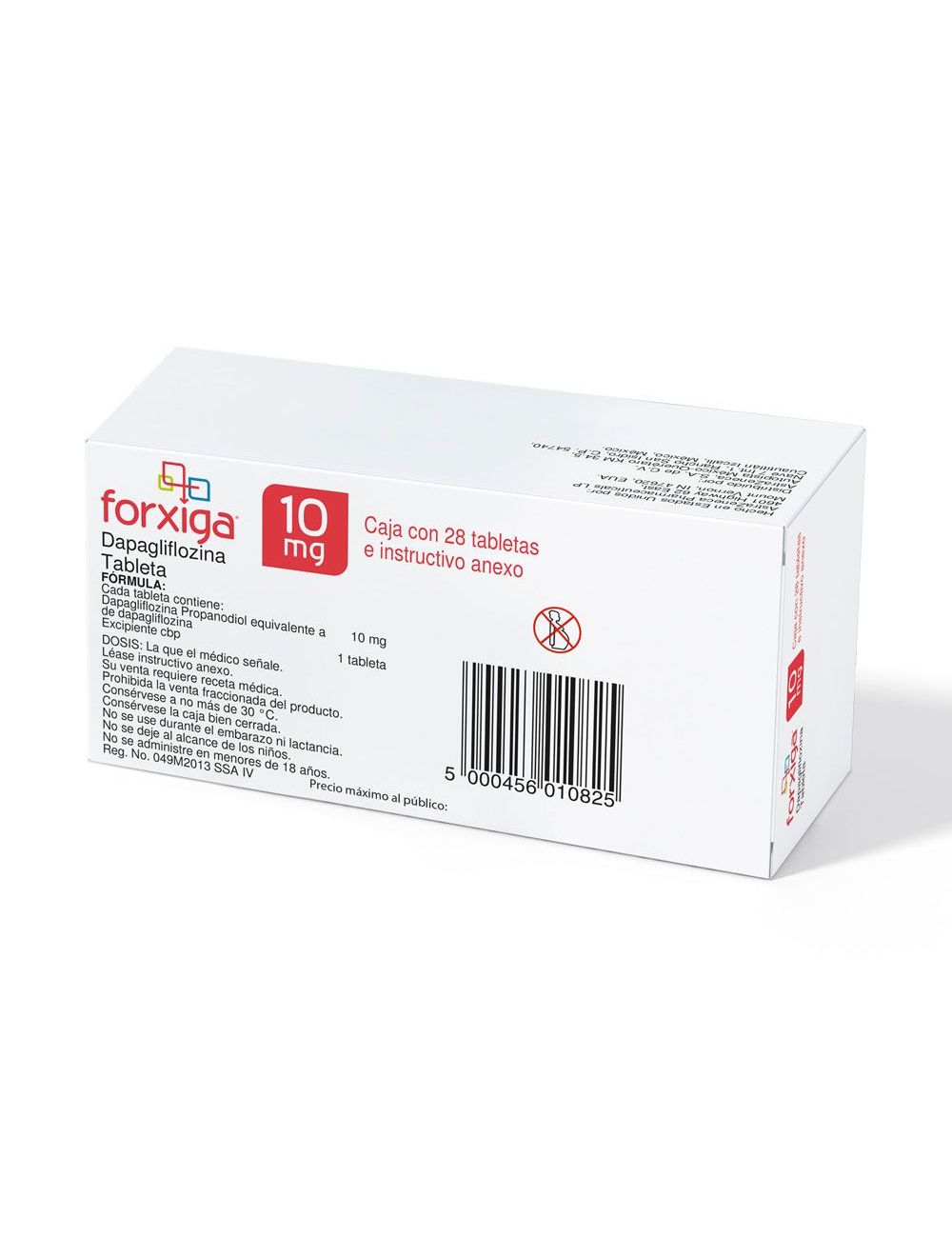 forxiga® 10 mg (Dapagliflozina) - AstraZeneca | Compra Segura en MXN