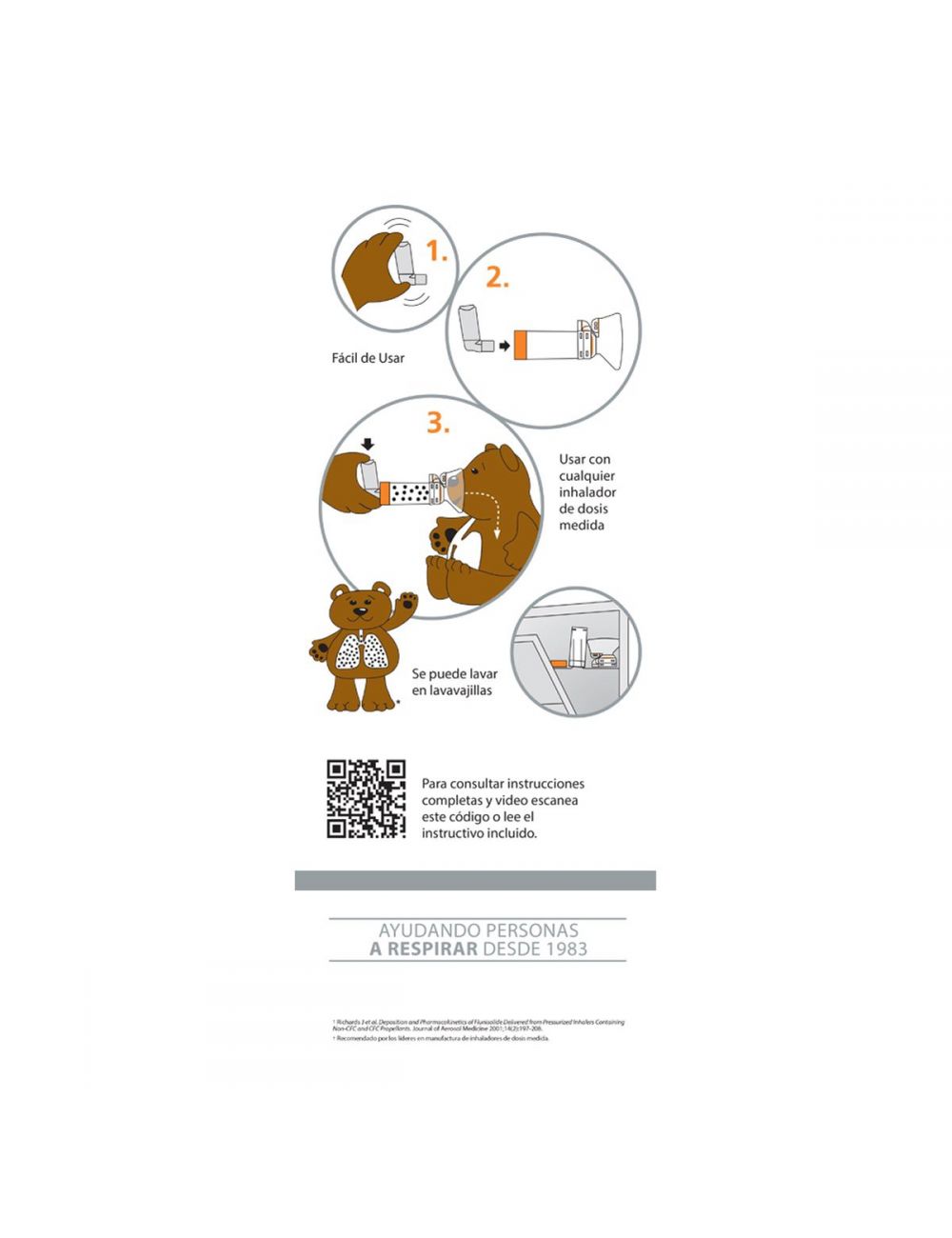 Precio Aerochamber Plus Flow VU lactante | Farmalisto MX