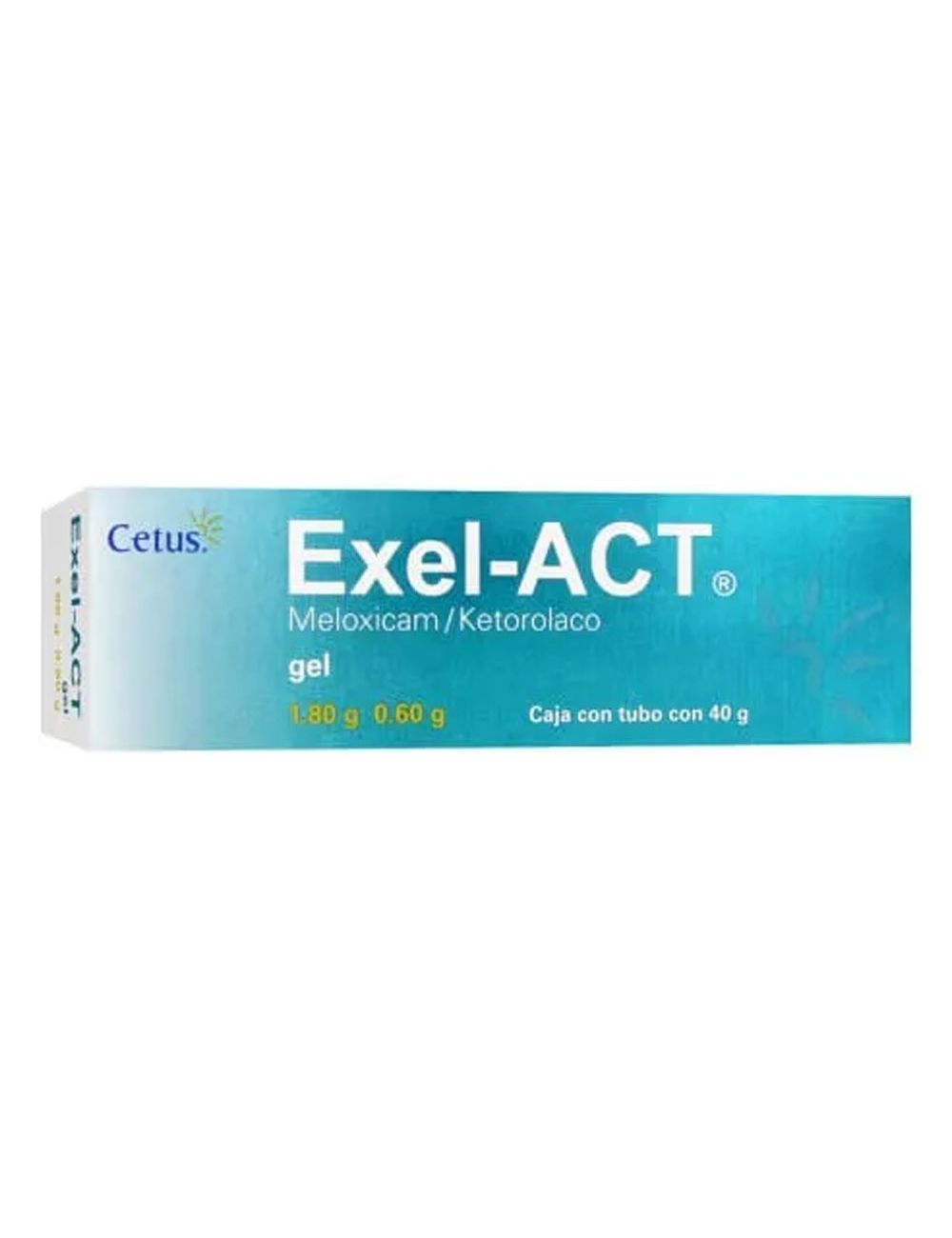 Exel-Act Gel 40G X 1