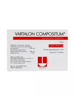 Precio Vartalon Compositum 1500/1200 mg 15 sobres | Farmalisto MX