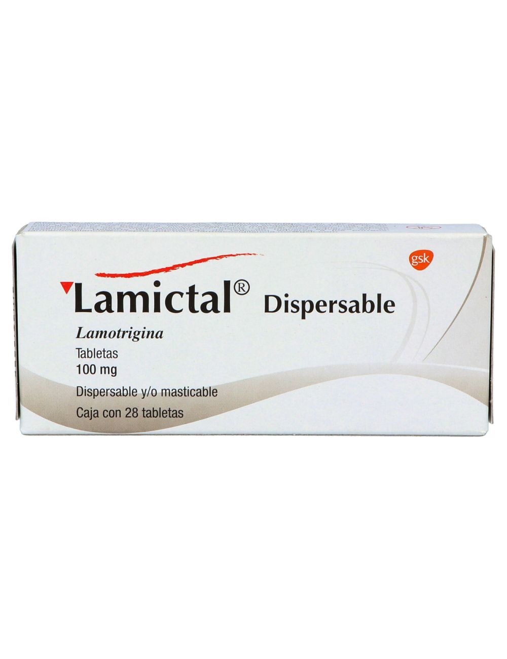 Lamictal® Masticable 100 mg - 28 Tabletas | GlaxoSmithKline | Compra Segura