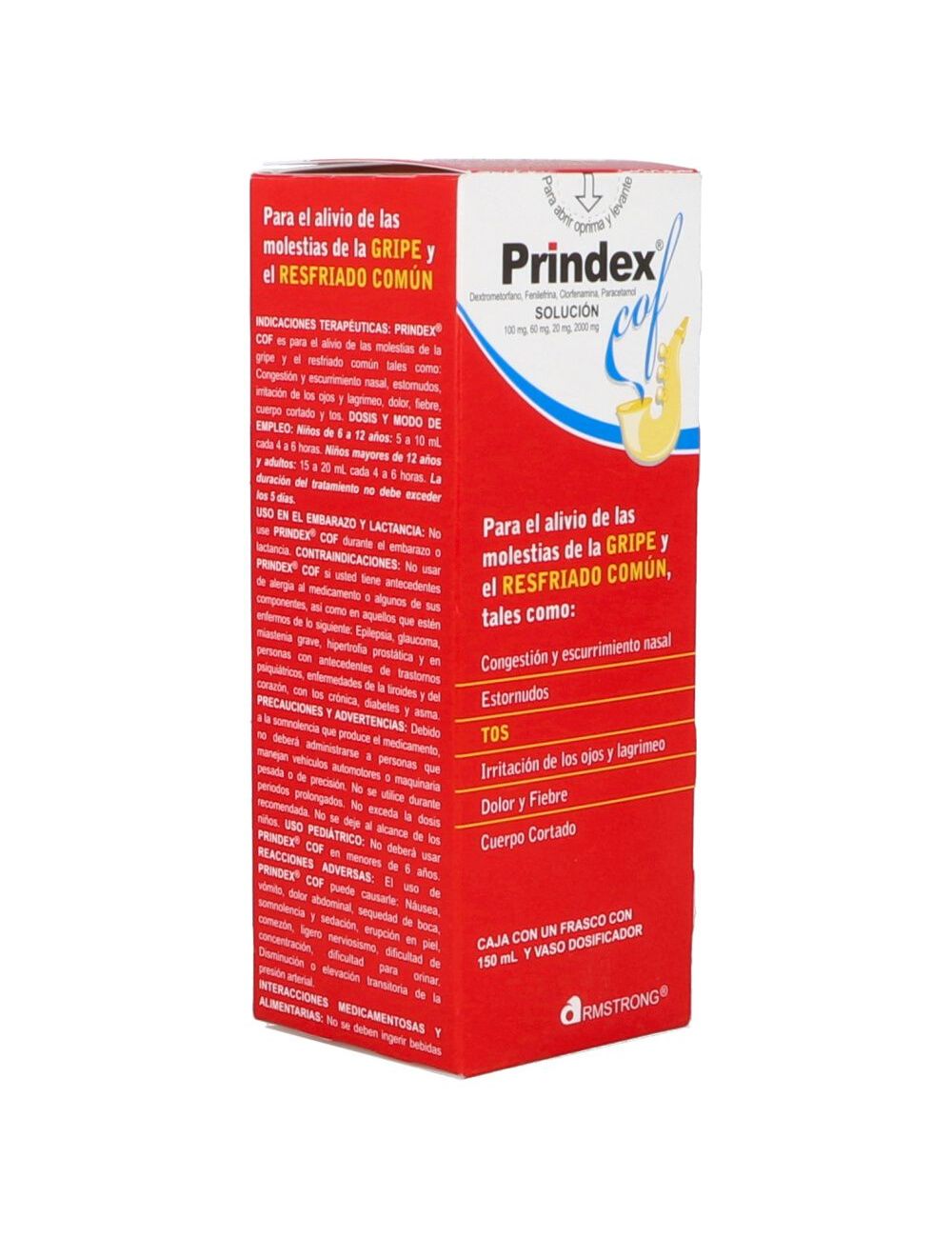 Precio Prindex CofsSolución con 150 ml | Farmalisto MX