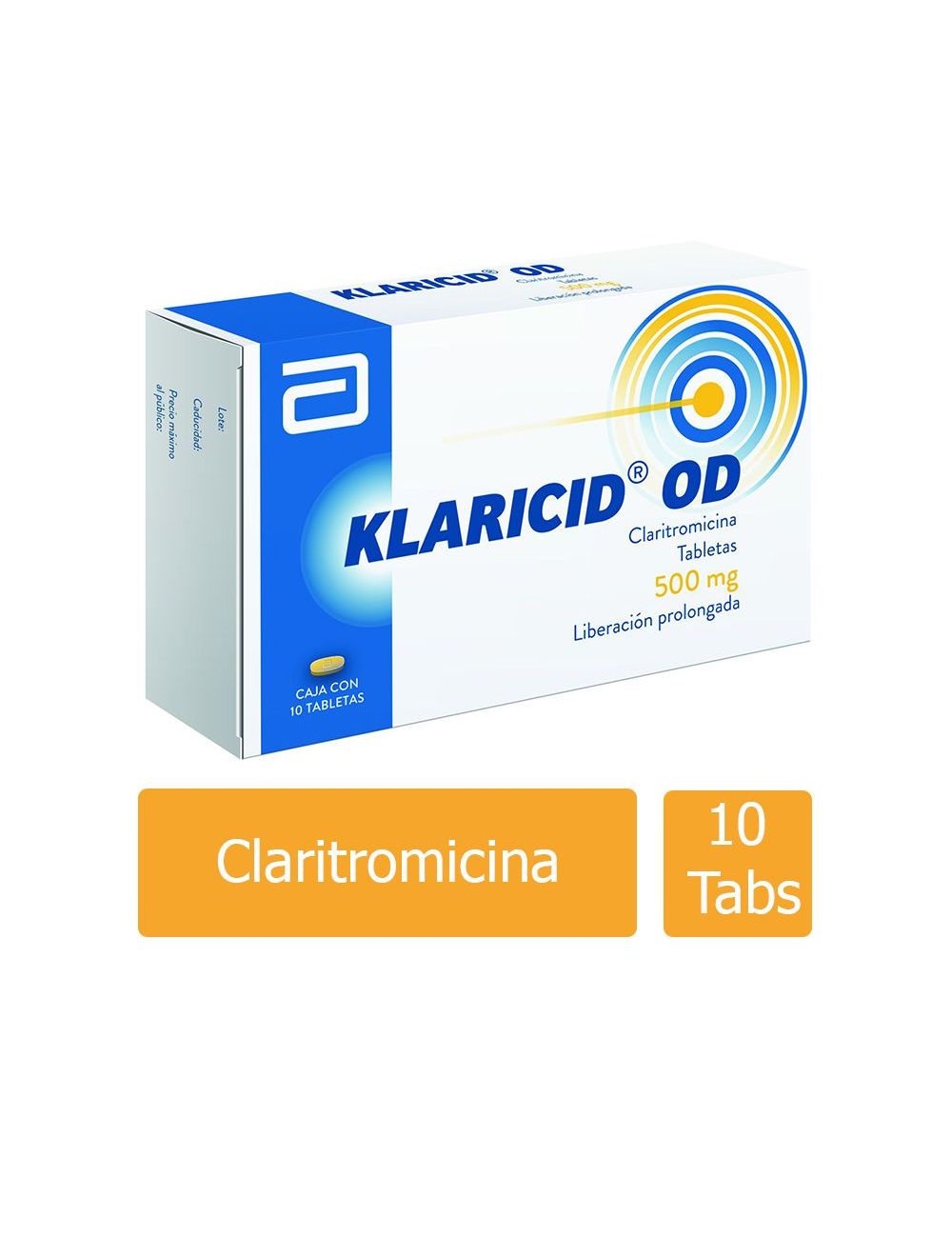 Compra Klaricid online. Productos Originales con envíos a Todo México